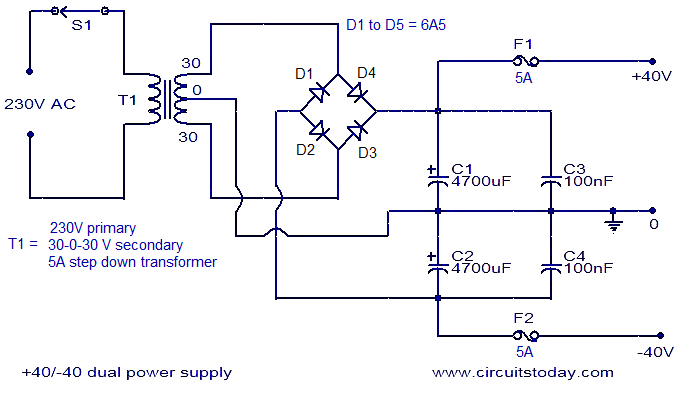 150 Watt Amplifier Circuit Todays Circuits Engineering Projects 150 Watt Amplifier Circuit Todays Circuits Engineering Projects