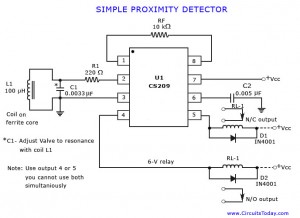 Proximity Detector or Sensor