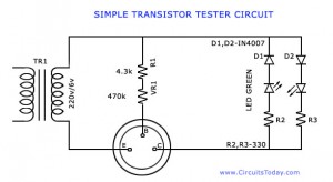 Transistor Tester to test Hfe and working of NPN and PNP Transistors