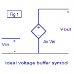 Current amplifier, voltage follower, current follower, voltage buffer ...