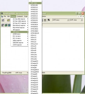 ISP Programmer/Burner with circuit diagram for AVR Atmega Micro Controller
