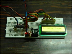 LCD Interfacing with AVR-Atmega8 and Atmega32