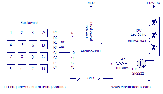 Motor Speed Control Using Arduino Hex Keypad Used As Speed Input Pwm Method Is Used For