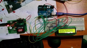 Simple RFID based Door Lock using Arduino