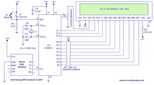 Interfacing RFID to 8051-How to Read RFID Cards using 8051