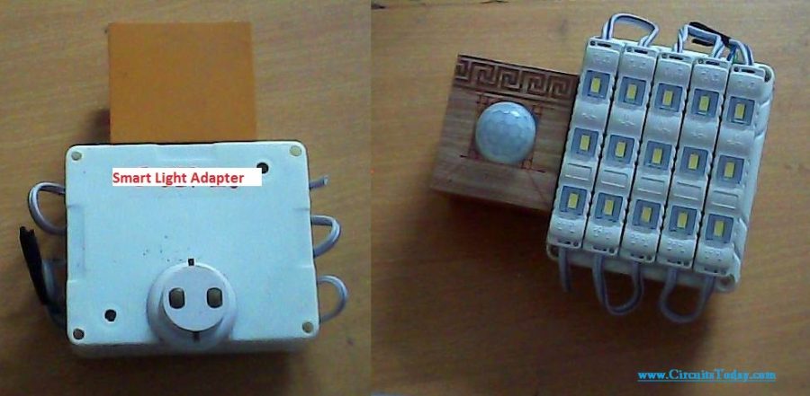 DIY Motion Sensor Light using LED Bulb and PIR Sensor