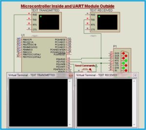 Virtual COM Ports in Proteus - Interface UART GSM Module