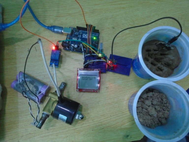 Automatic Irrigation System Project using Arduino