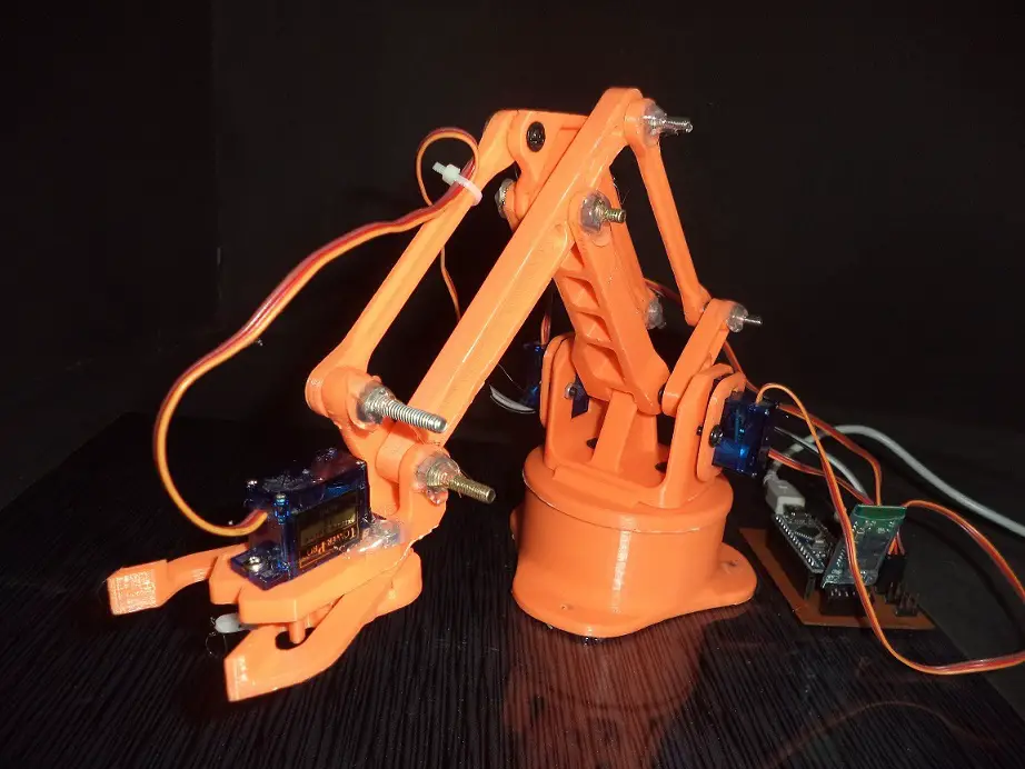 Simple Robotic Arm Project Using Arduino-Circuit Diagram-Working-Video Simple Robotic Arm Project Using Arduino-Circuit Diagram-Working-Video