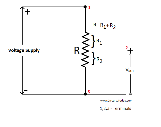 Variable Resistor Schematic Diagram