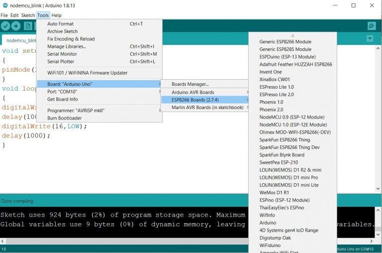 What Is Nodemcu Development Board How To Program Nodemcu Using Arduino 1579
